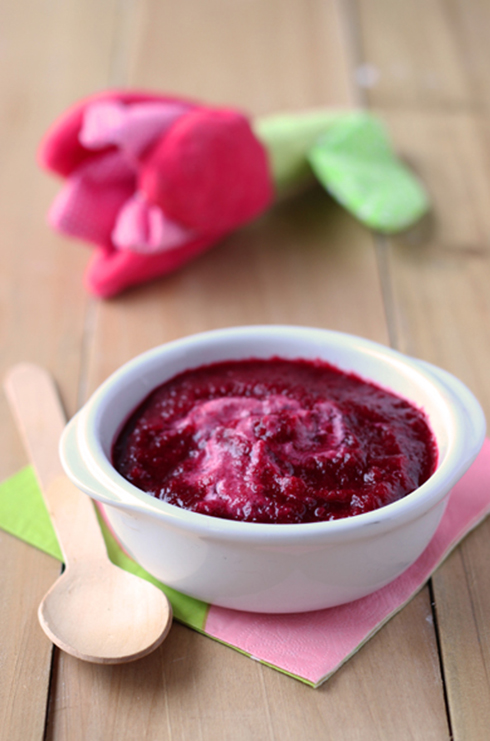 Puré de remolacha « Recetas para bebes