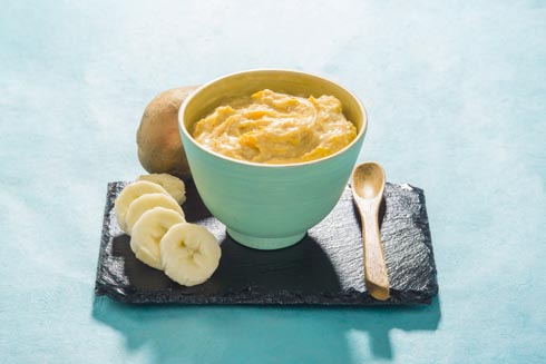 Caribbean plantain purée « Cooking Baby Food